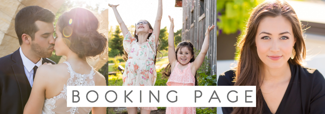 Portrait Booking Page