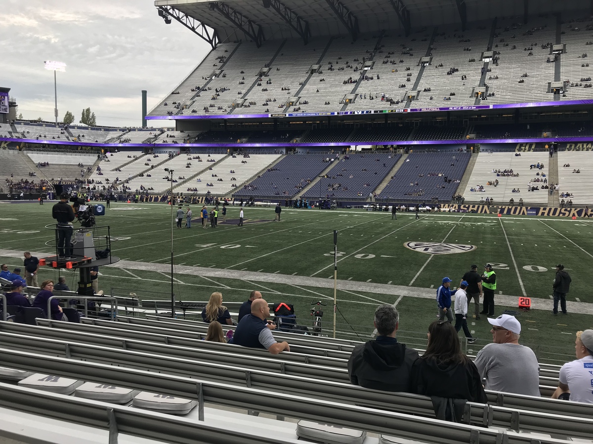 Seats- BYU is representing hard at the game. We will be loud- tons of fans