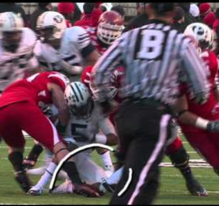 Keep in mind this "fumble" decided the game and was reviewed in the booth.