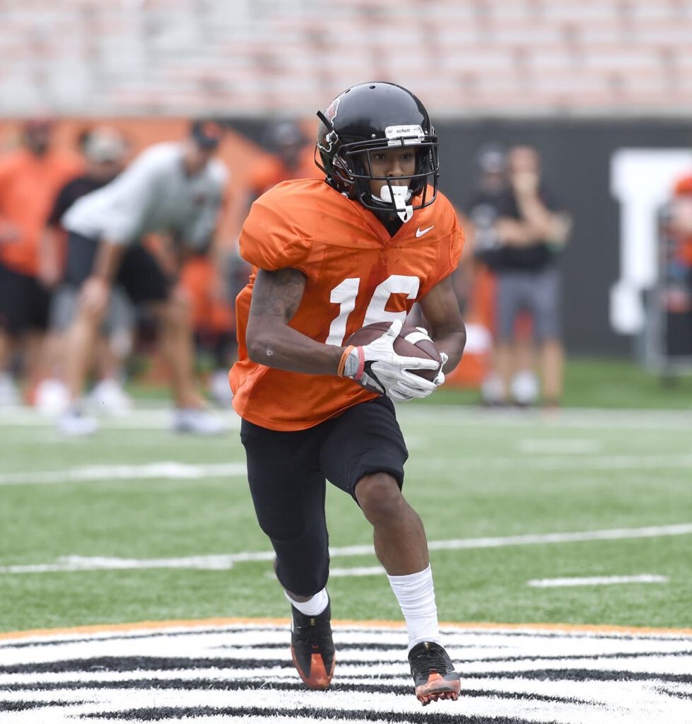 Oregon State is starting a 5'5" 140 lb WR this year
