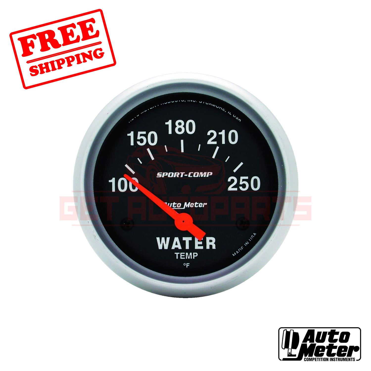 AutoMeter Gauge Water Temp AUT3531 657896862788| eBay