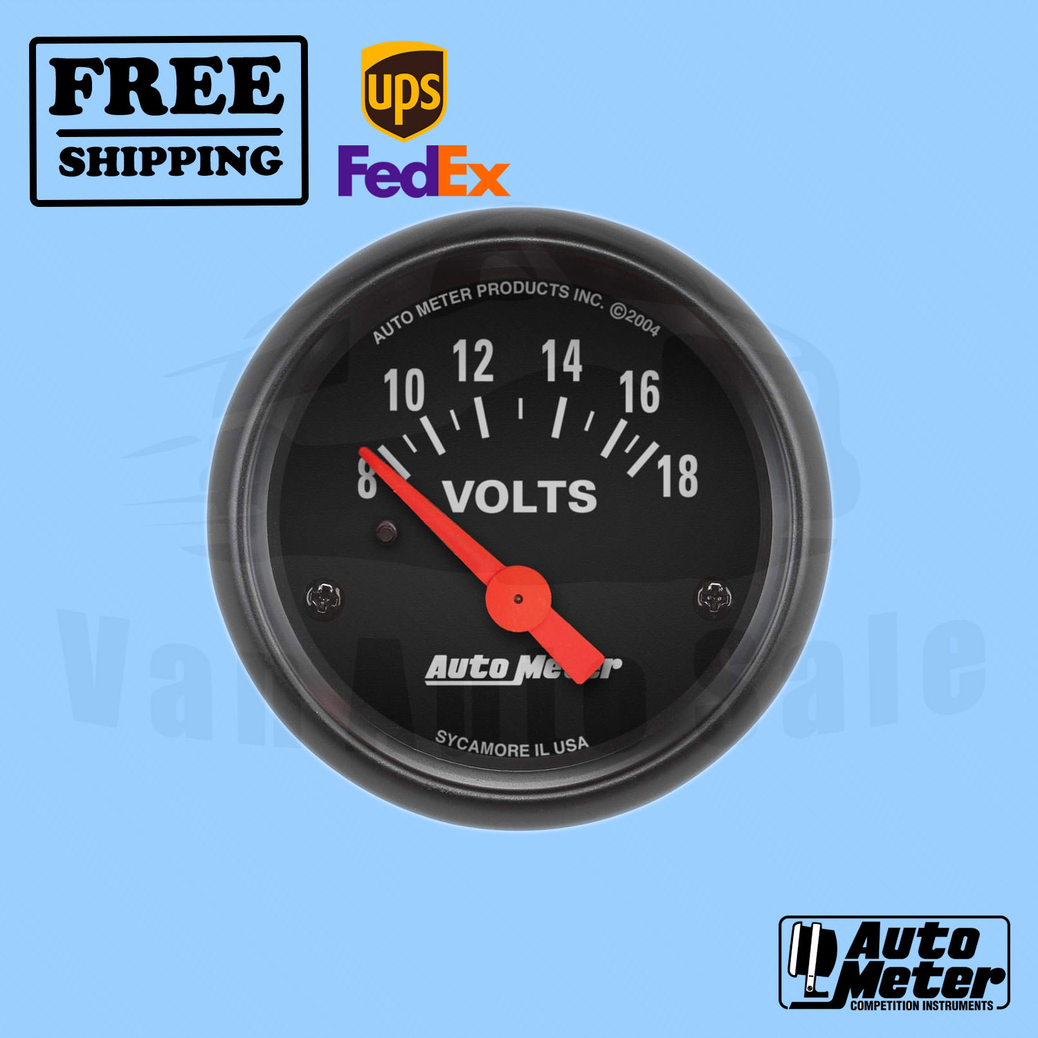 Gauge Voltmeter AutoMeter AUT2645 657896867844| eBay