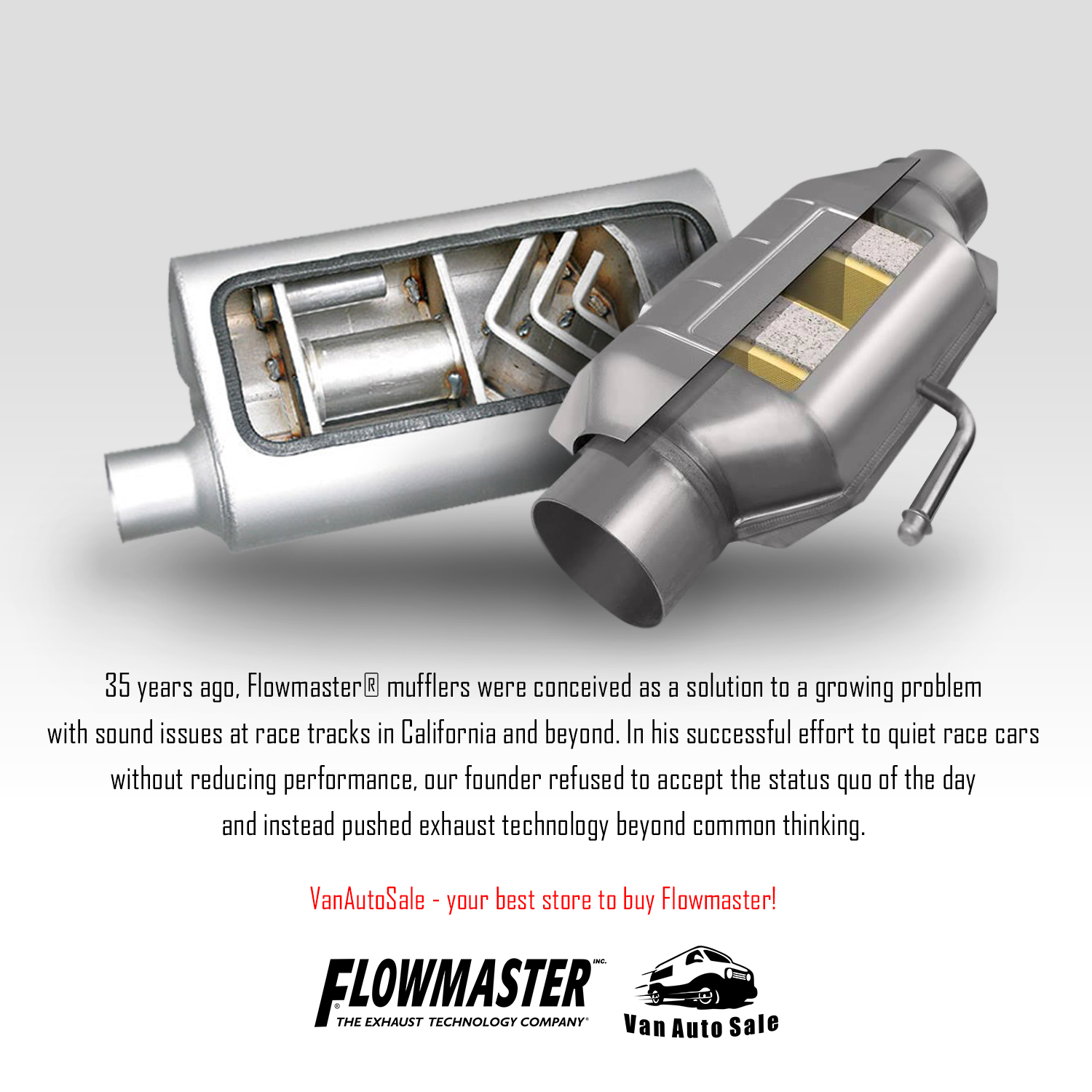 Exhaust Muffler FlowMaster for Ford Torino 68-74 743593979475 | eBay