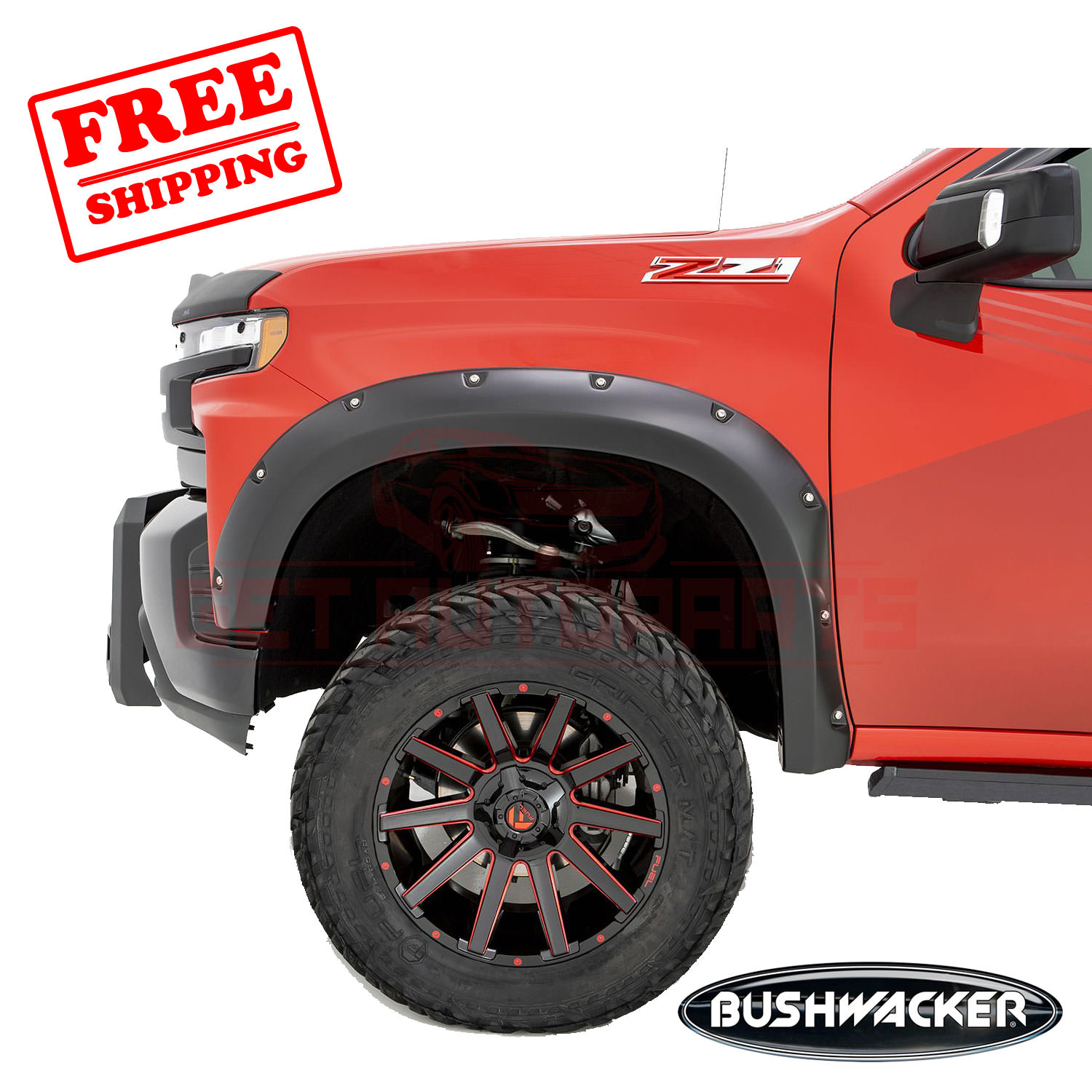 Bushwacker Fender Flare Front fits Chevrolet Silverado 1500 2019-20 | eBay