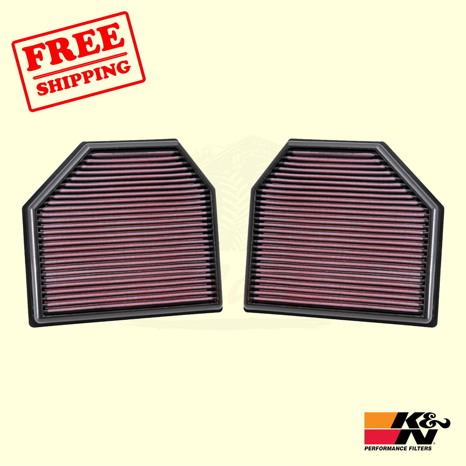 Replacement Air Filter for BMW M6 Gran Coupe 2014-2019 K&N 743593203921 ...