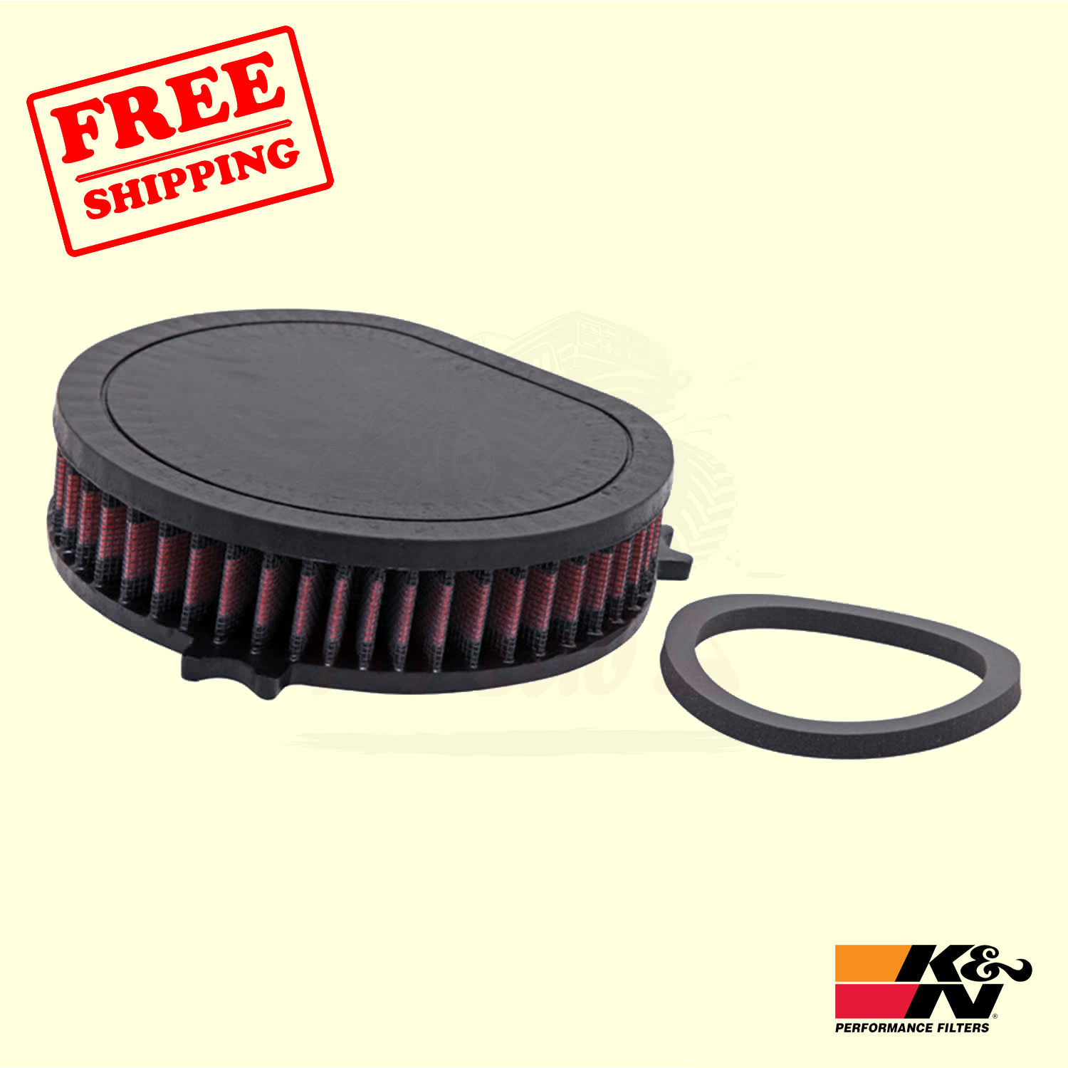 Replacement Air Filter for Yamaha XVS1100 V Star 1100 Custom 1999-2009 ...