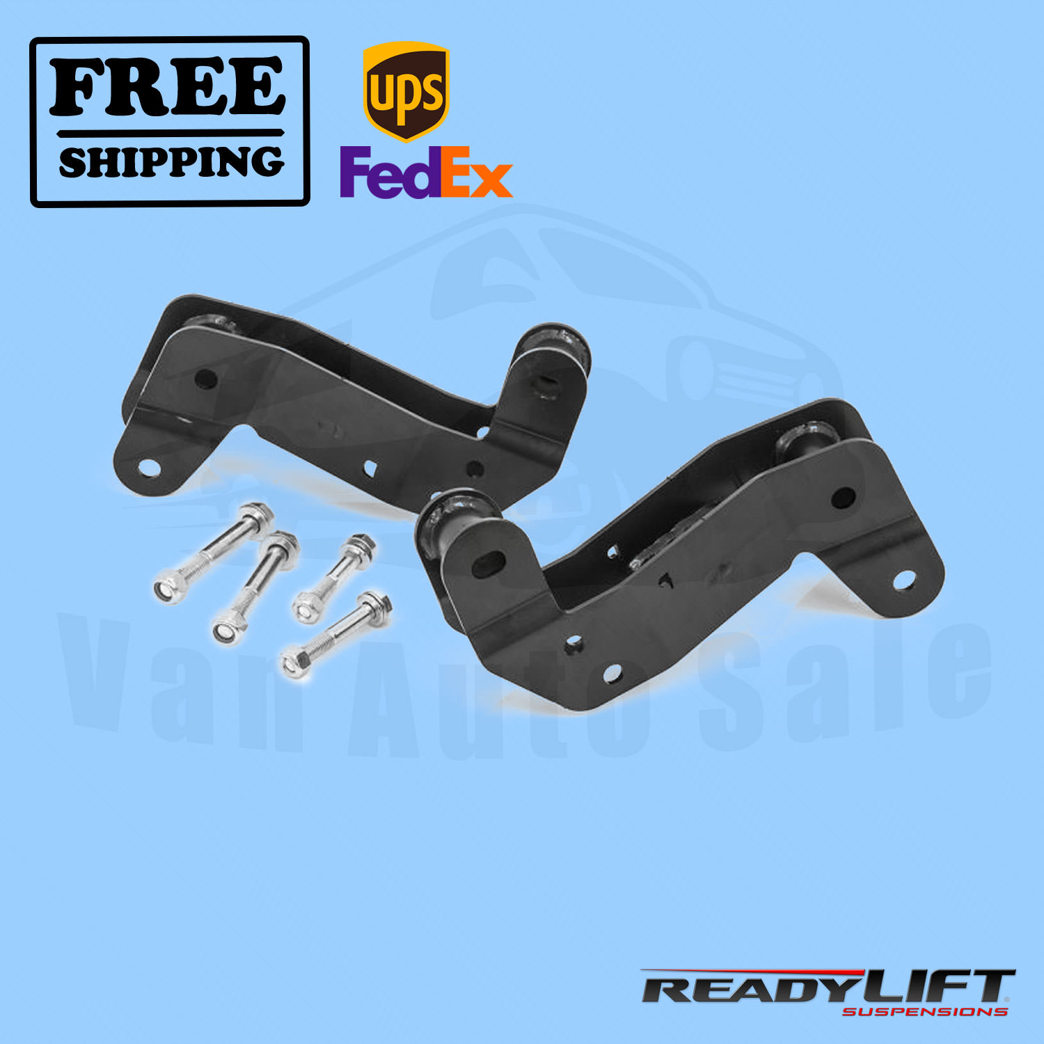 Caster Correction Brackets 4" lift ReadyLift for Jeep JK Wrangler 2007 ...