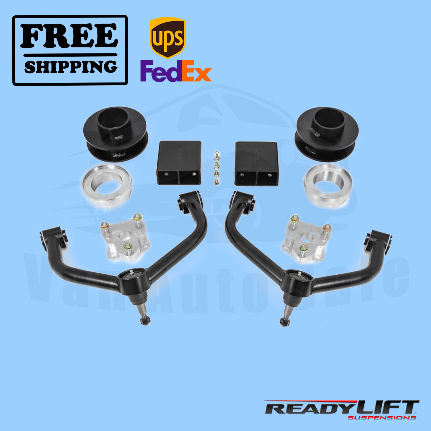 LIFT KIT 3.5"F-2"R lift ReadyLift for RAM 1500 2WD/4WD 2019-2020 ...