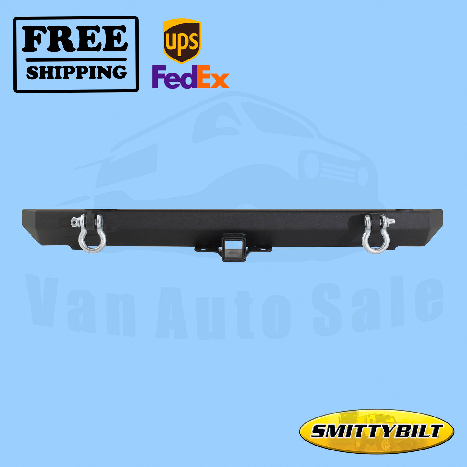 Bumper Rear Smittybilt for 1976-1983 Jeep Cj5 for sale online | eBay