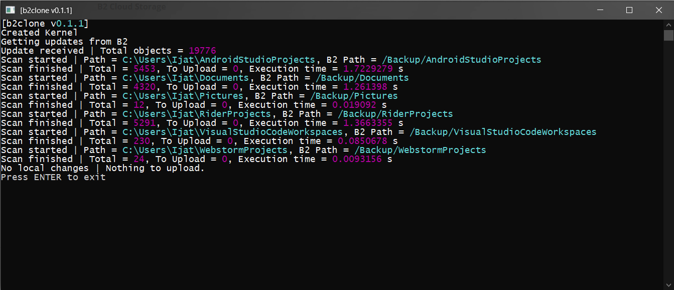 GitHub - ijat/b2clone: A CLI tool to upload local folder and files to Backblaze B2 bucket for ...