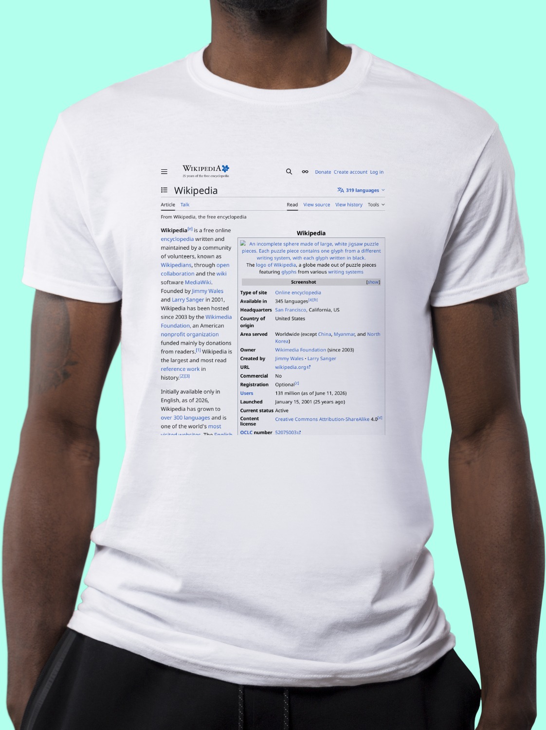 Wikipedia Wikipedia T-Shirt